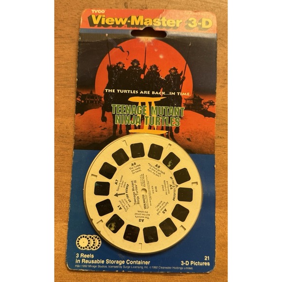 Cameras, Photo & Video | Vintage 1992 Viewmaster 3d Tmnt Teenage Mutant ...
